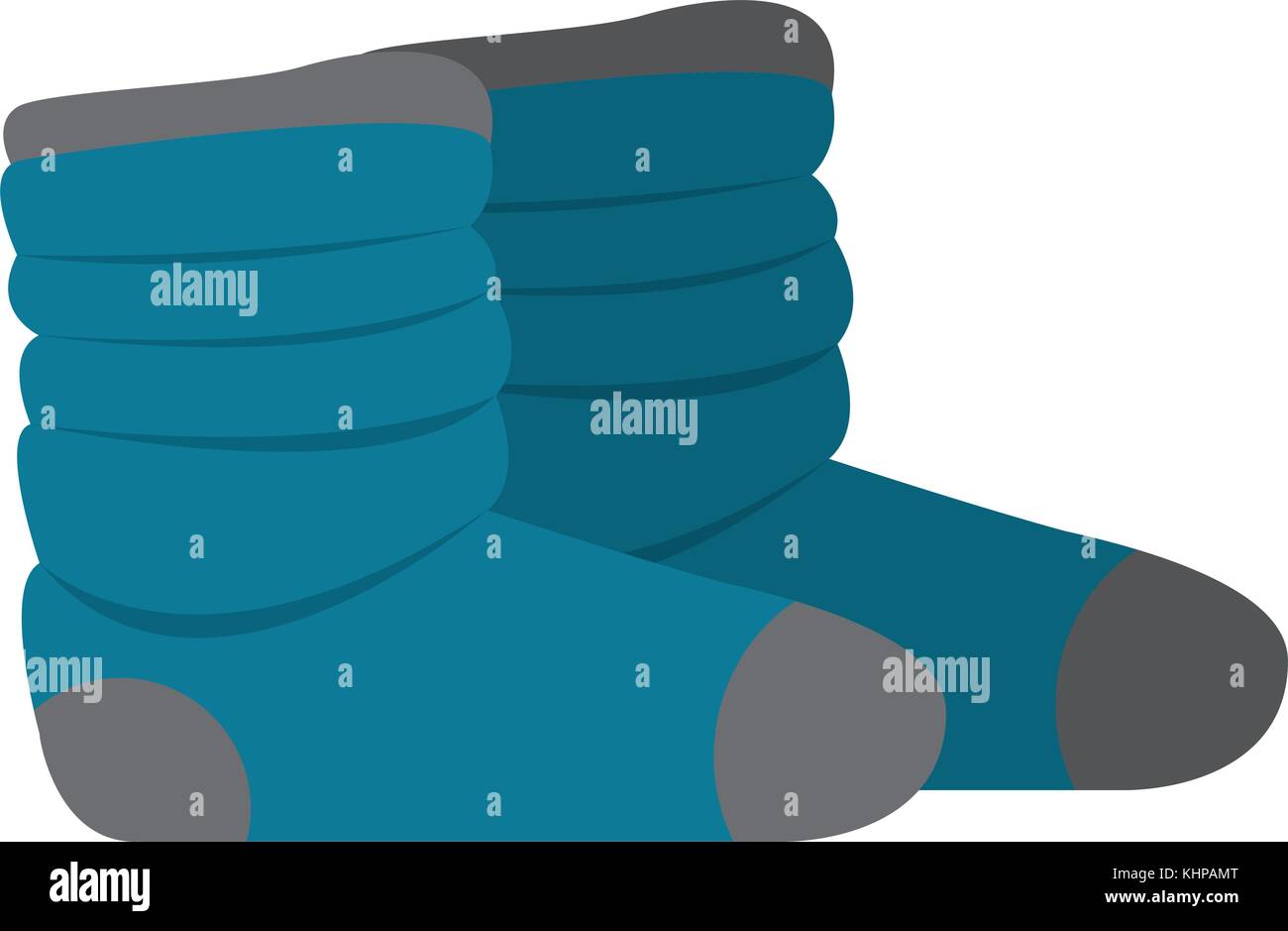 Winter boots shoes icon Stock Vector Images - Alamy