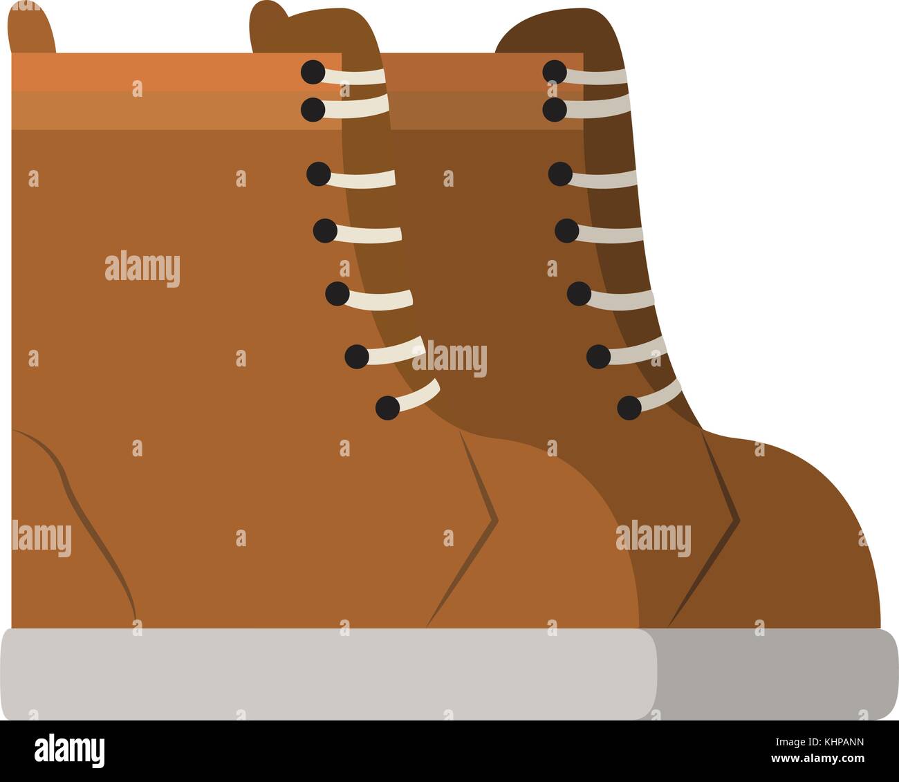 Pair of snow shoes Stock Vector Images - Alamy