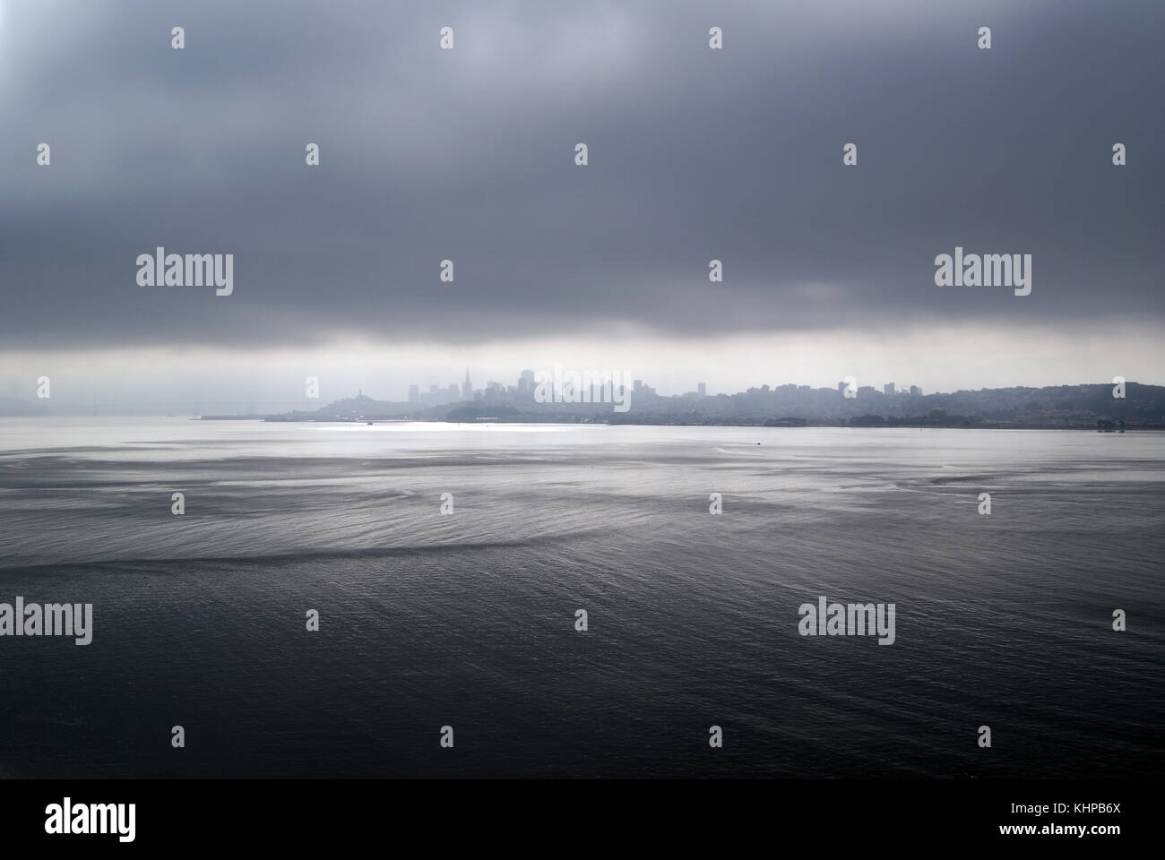 Storm Clouds Looming over San Francisco Stock Photo - Alamy