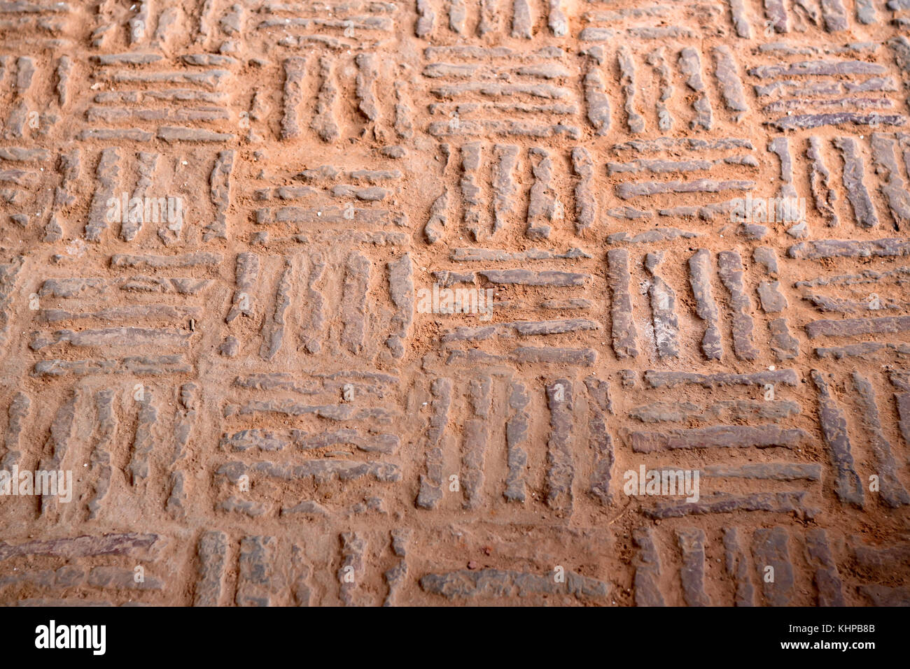 Ancient road bricks texture Stock Photo - Alamy