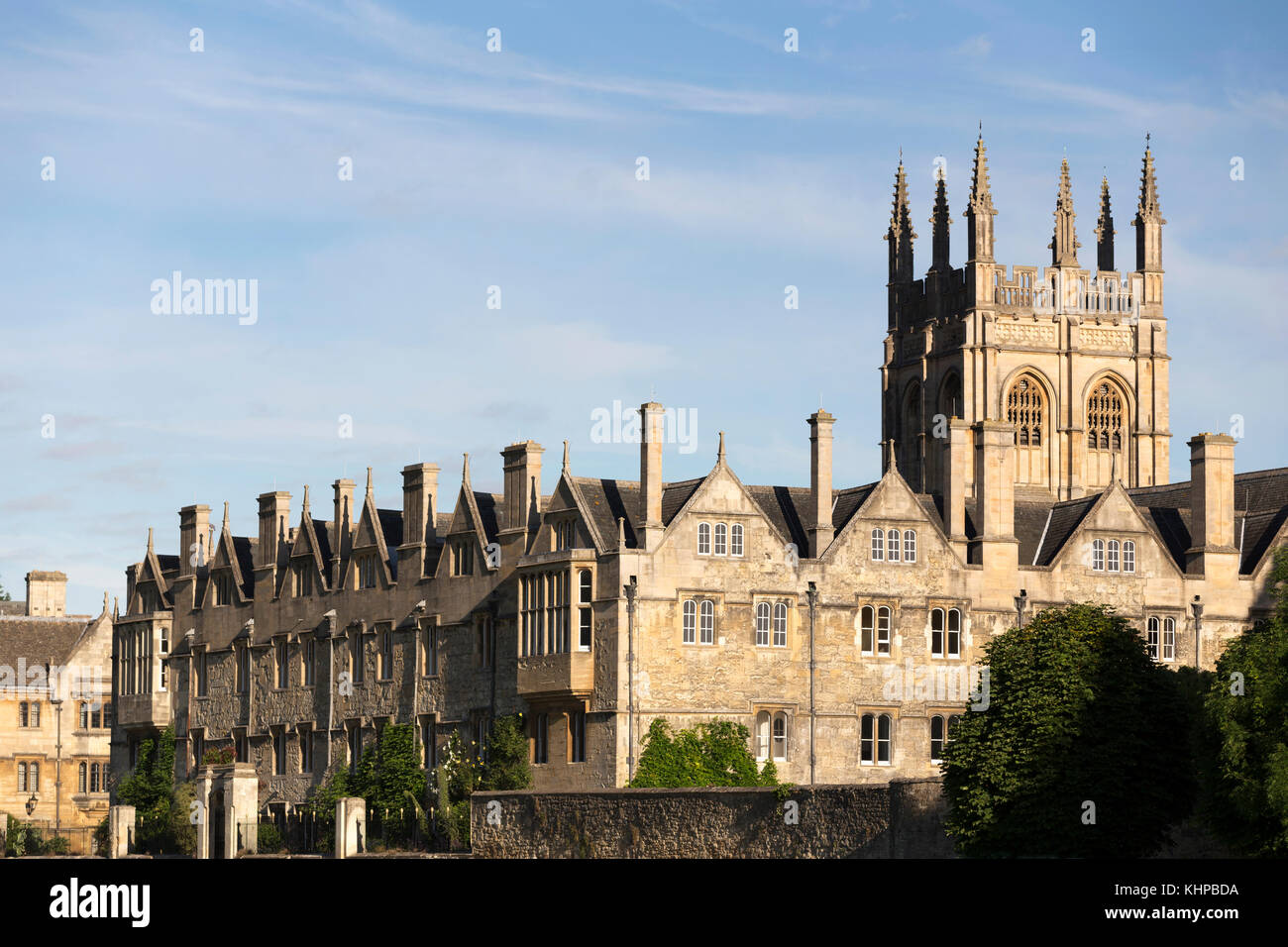 UK, Oxford, Merton College Stock Photo - Alamy