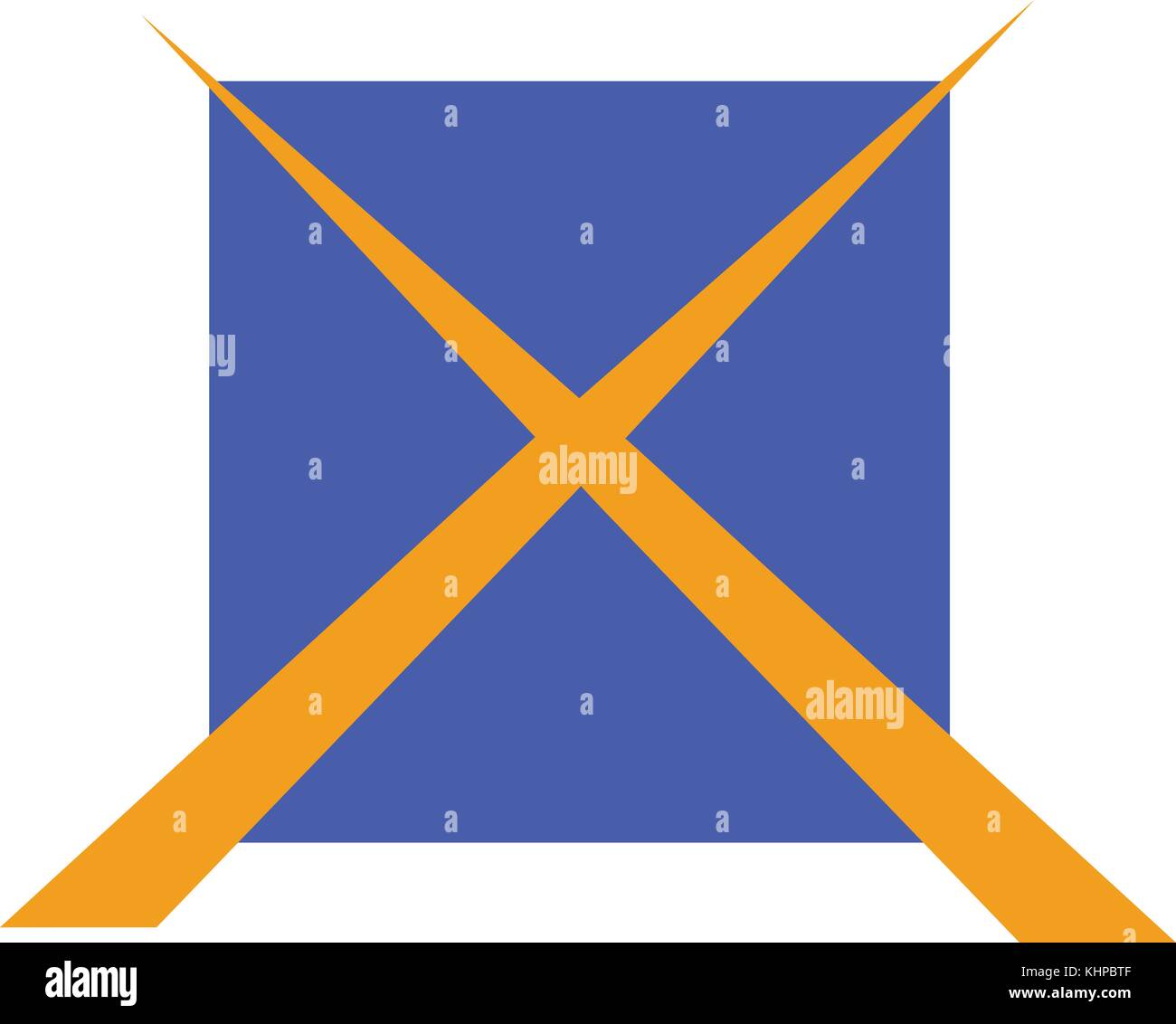 Forming a cross Stock Vector Images - Alamy