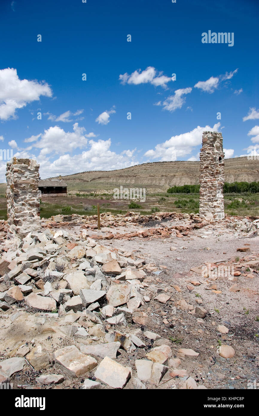 Ft. Steele, Wyoming Fort Fred Steele was established on June 20, 1868 ...