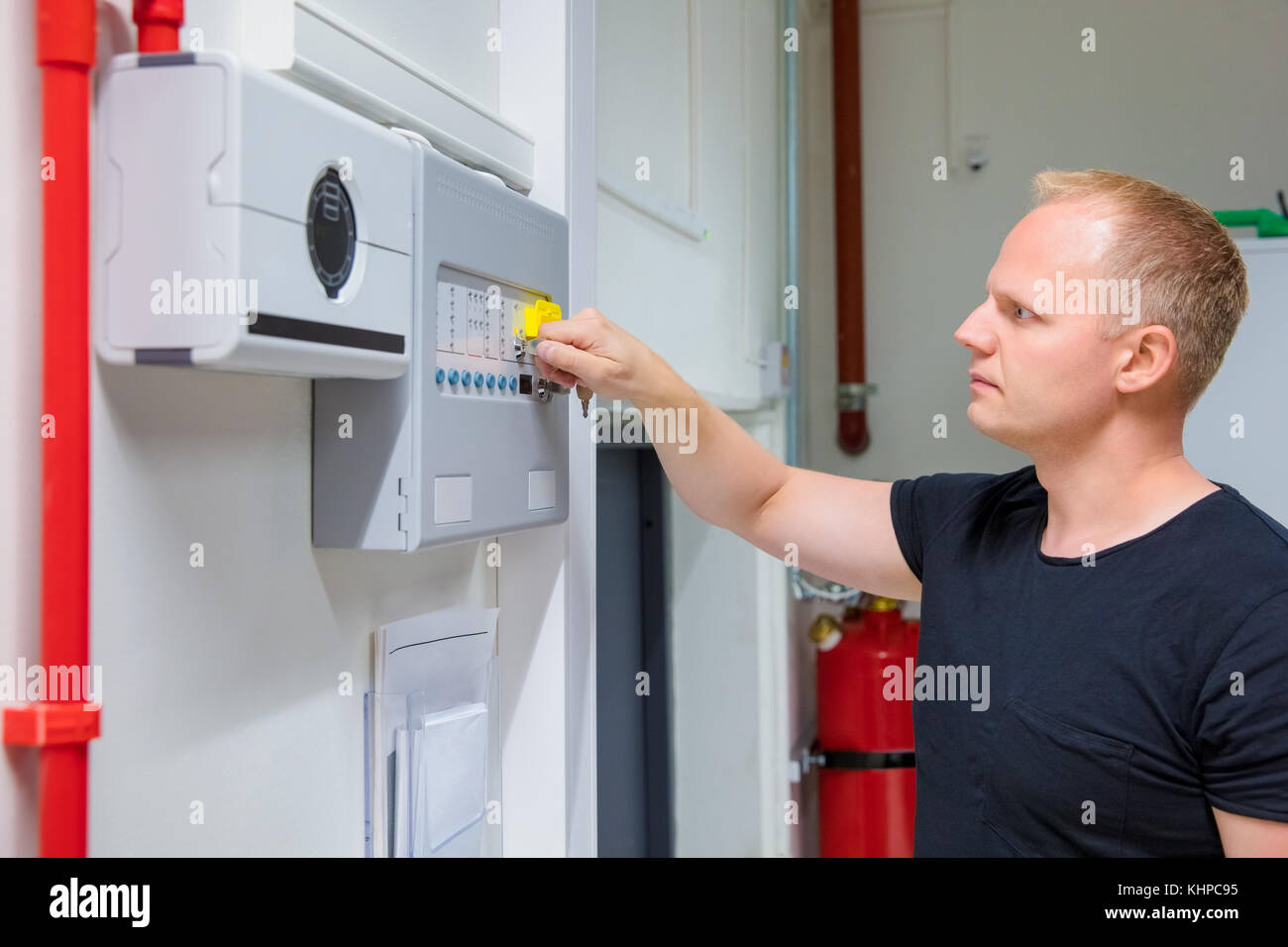 Fire service control room hi-res stock photography and images - Alamy