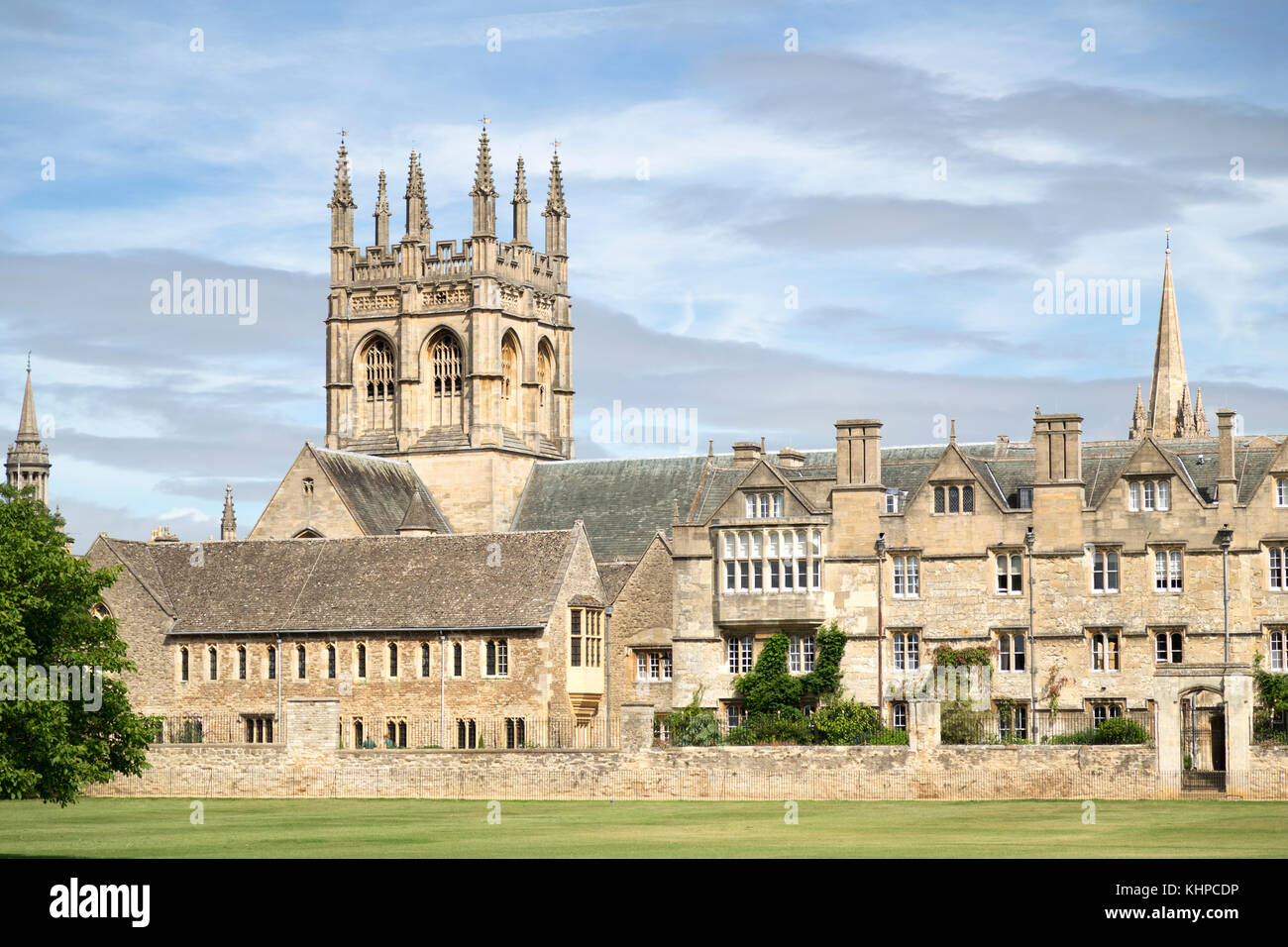 UK, Oxford, Merton College Stock Photo - Alamy
