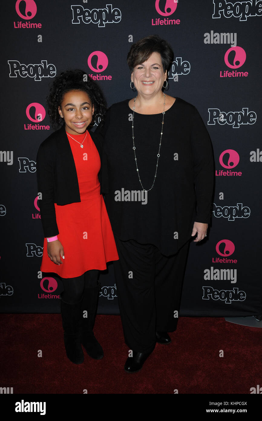 NEW YORK, NY - JANUARY 18: Grace Capeless, Jodi Capeless attends ...