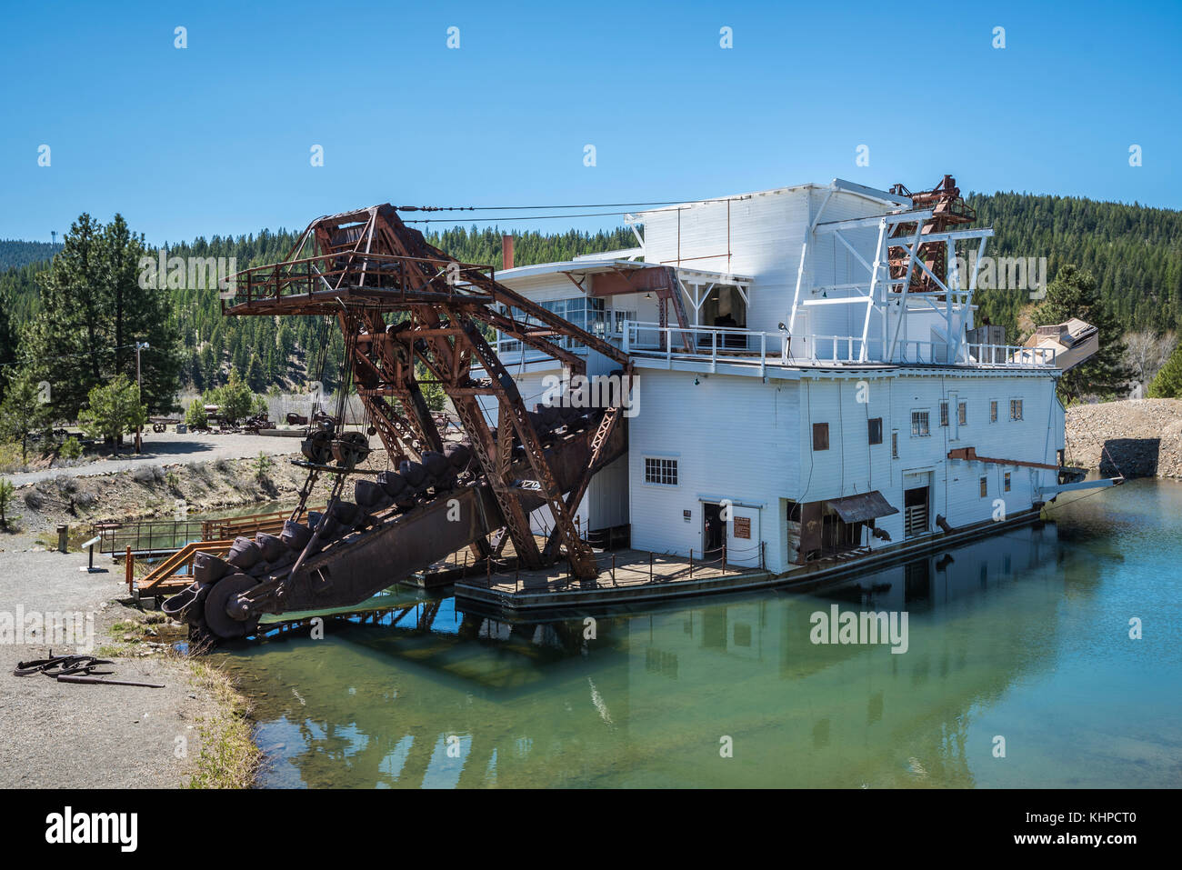Sumpter Valley Dredge State Heritage Area in the town of Sumpter ...