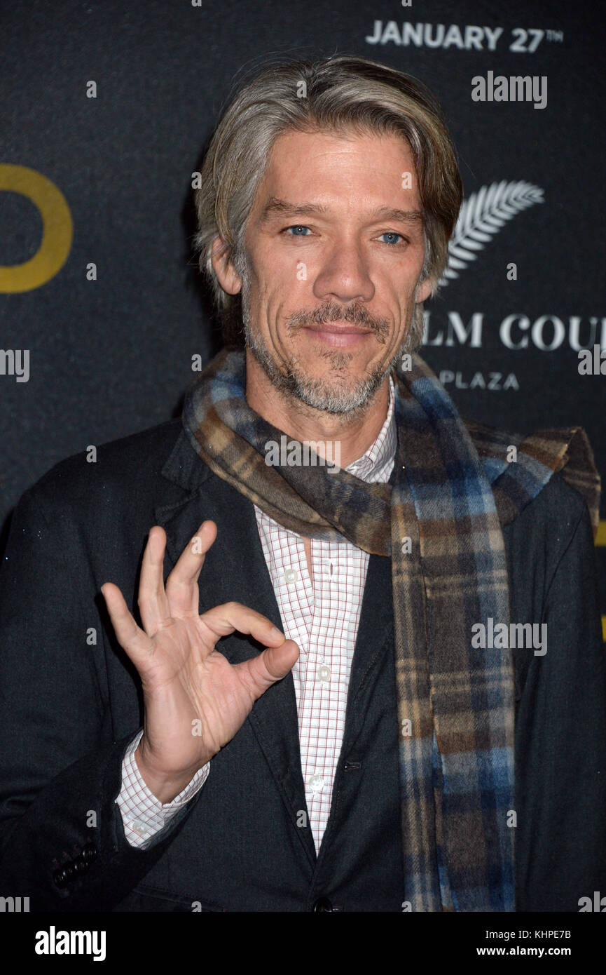 NEW YORK, NY - JANUARY 17: Stephen Gaghan, attends the world premiere ...