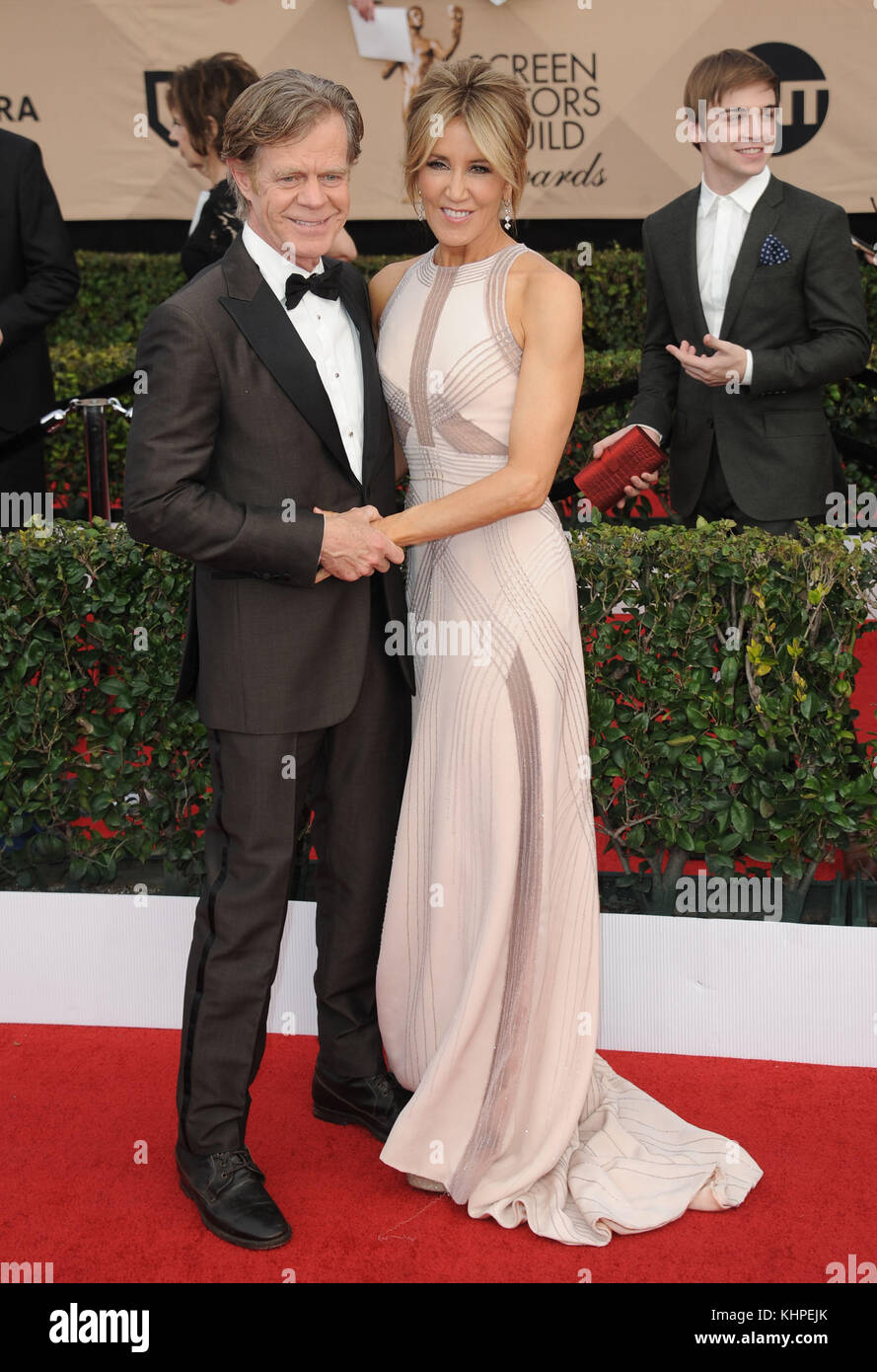 LOS ANGELES, CA - JANUARY 29: William H. Macy, Felicity Huffman attends ...