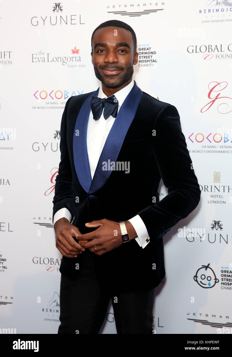 Ore Oduba attending the Global Gift Gala held at The Corinthia Hotel in ...
