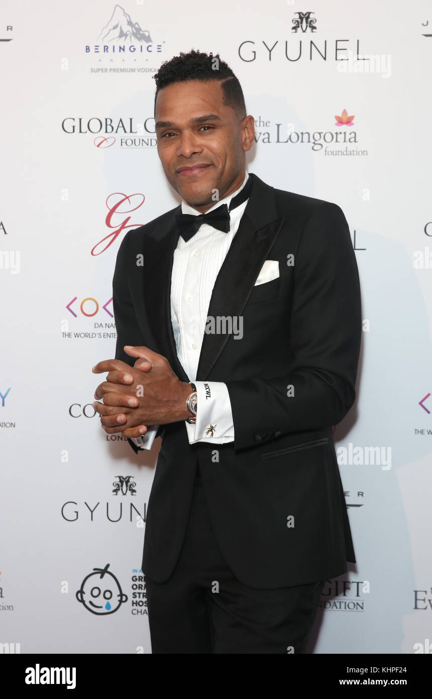 Maxwell attending the Global Gift Gala held at The Corinthia Hotel in ...