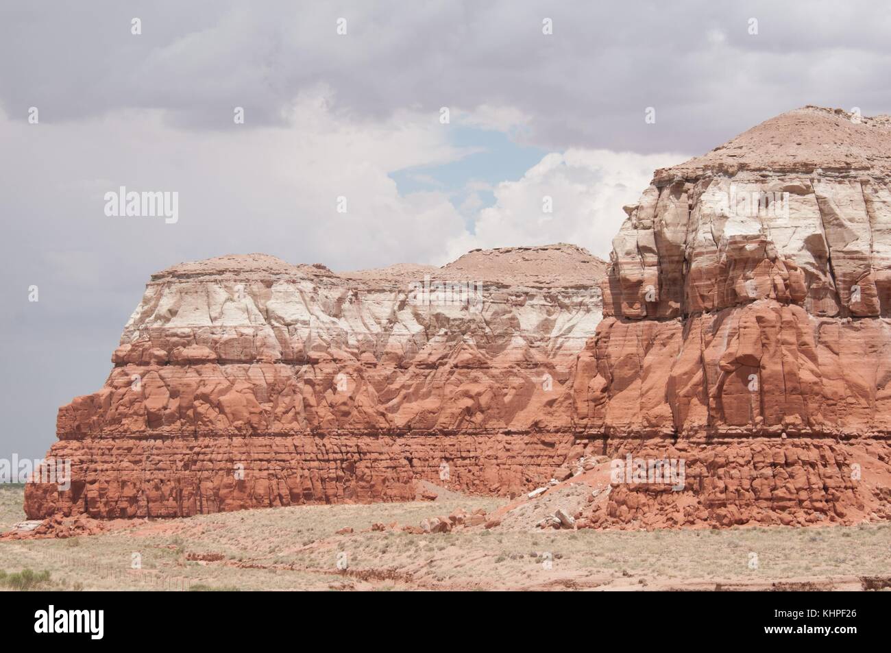 Sandstone cliffs in Arizona Stock Photo - Alamy