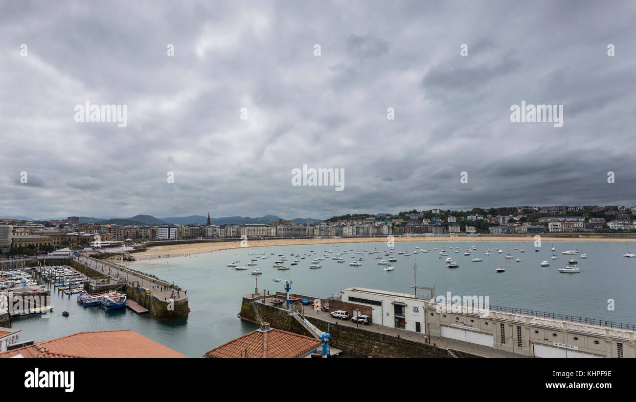 views of the conche beach Stock Photo - Alamy