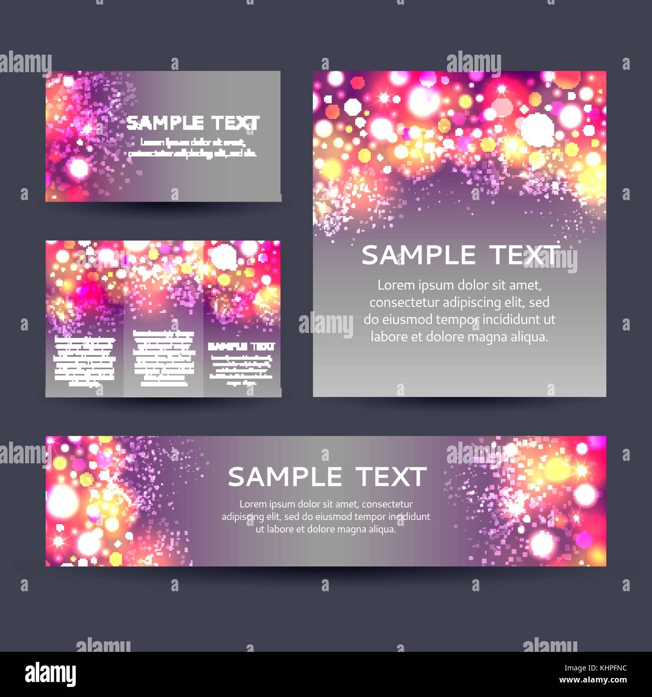 Bokeh gradient Stock Vector Images - Alamy