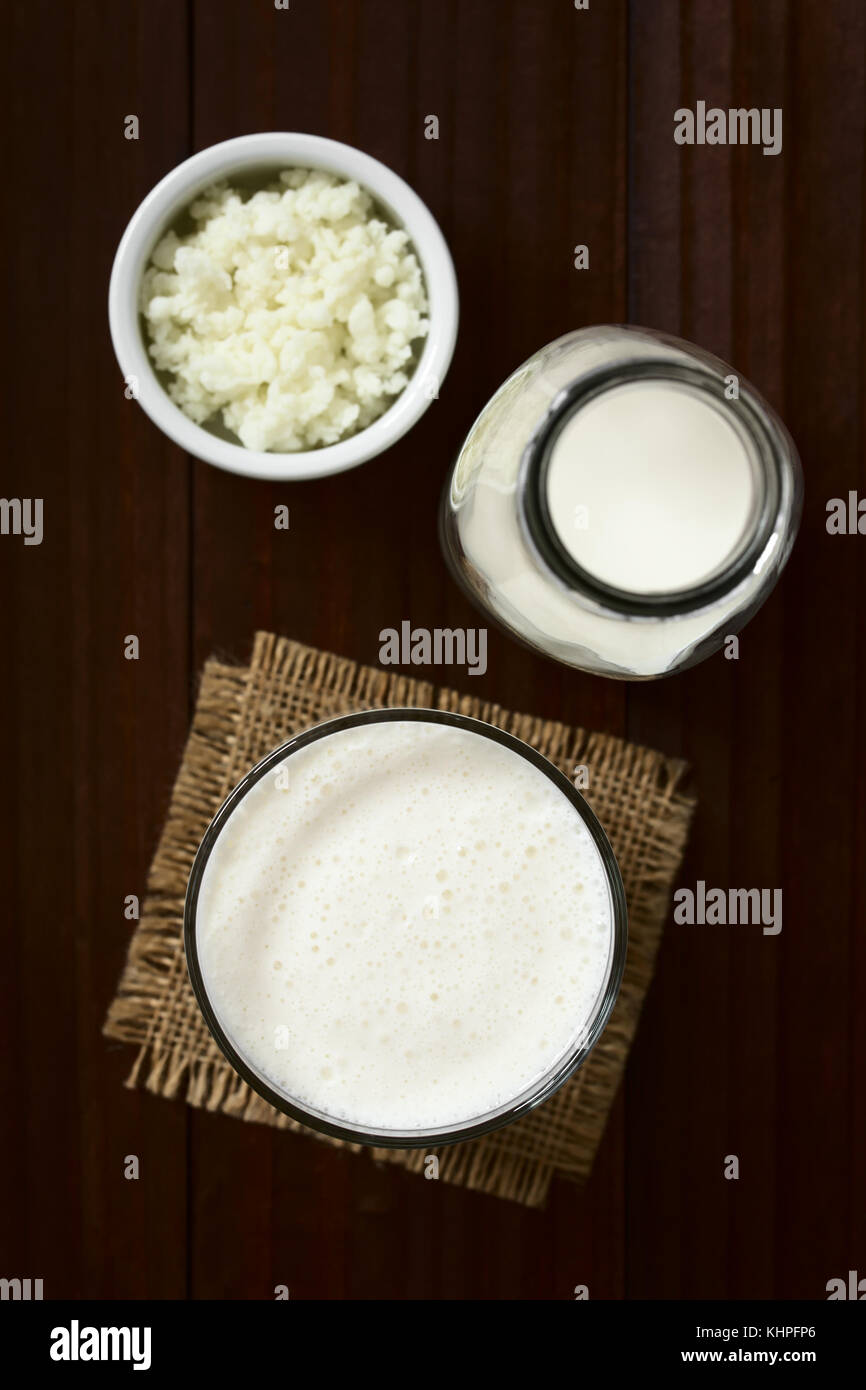 Kefir grains starter hi-res stock photography and images - Alamy
