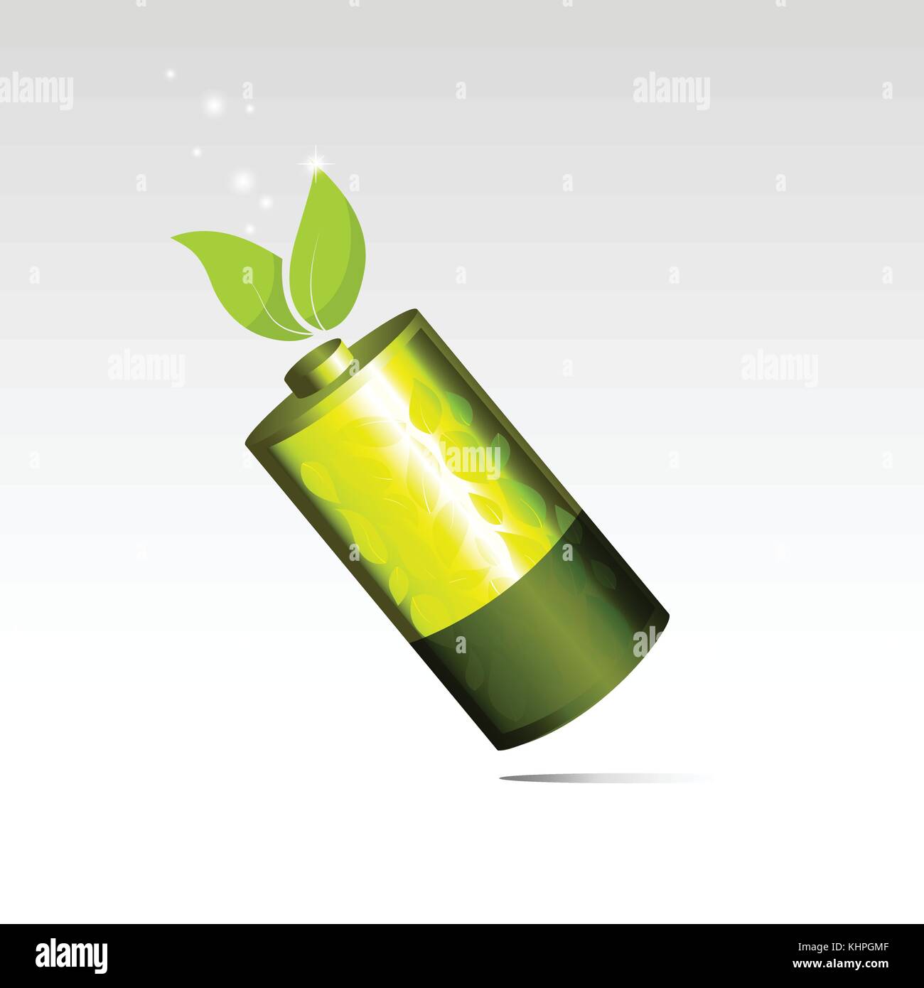Battery pollution Stock Vector Images - Alamy