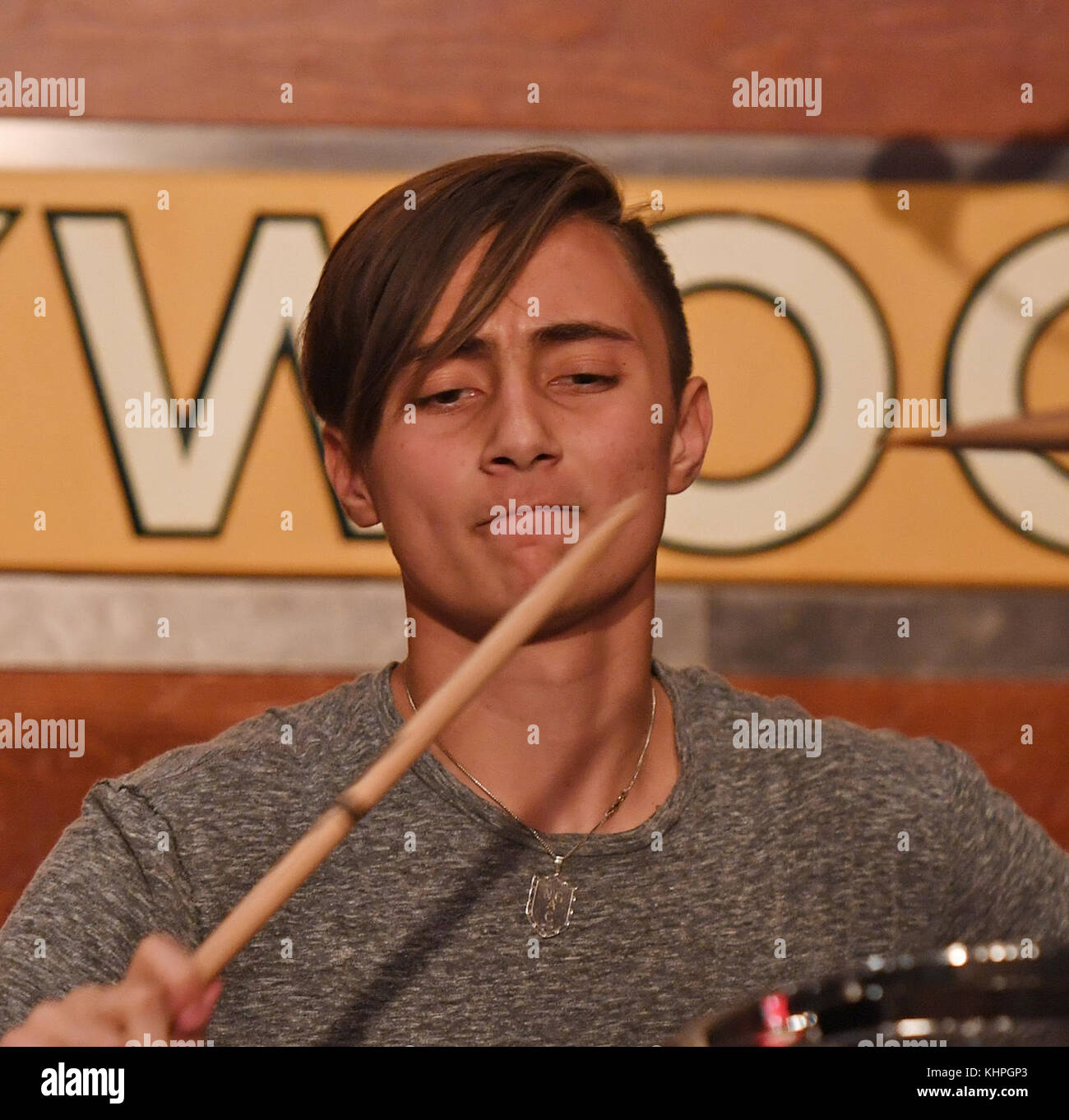 HOLLYWOOD FL - JANUARY 25: Yannick Weingarten, Nicholas Collins, Phil ...