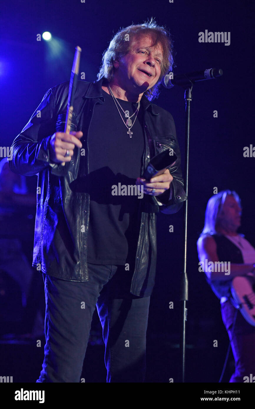 POMPANO BEACH, FL - JANUARY 14: Eddie Money performs at The Pompano ...