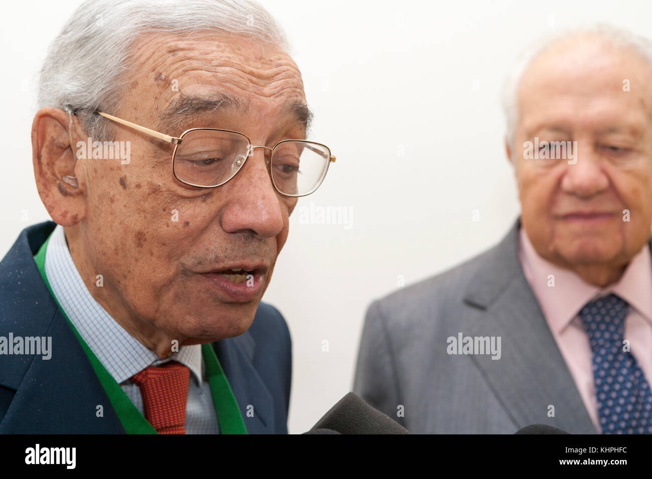 Former Secretary-General of the United Nations Boutros Boutros-Ghali ...