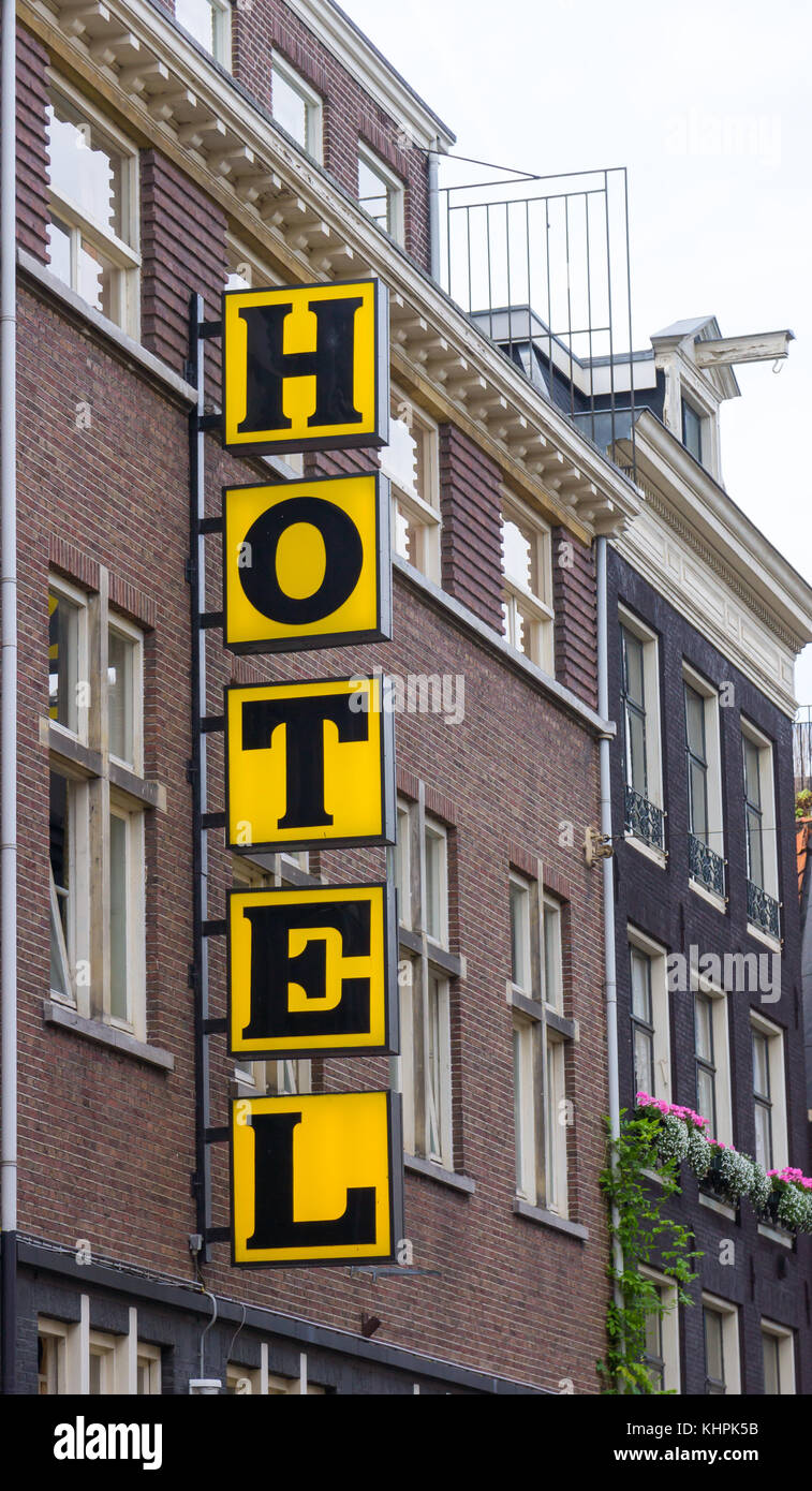 Letters wall hotel hi-res stock photography and images - Alamy