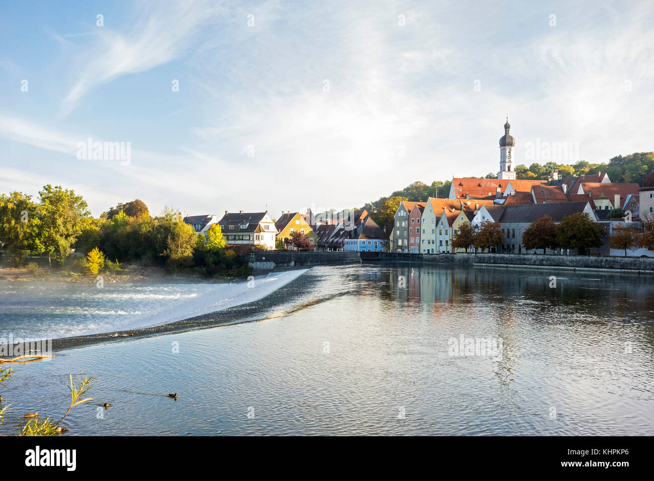 Blick auf Landsberg am Lech, Bavaria, Germany Stock Photo - Alamy