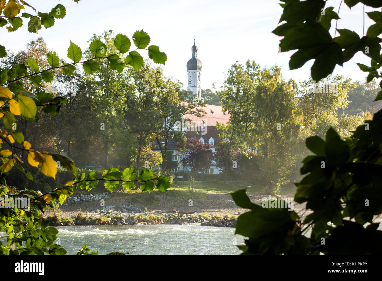 Blick auf Landsberg am Lech, Bavaria, Germany Stock Photo - Alamy