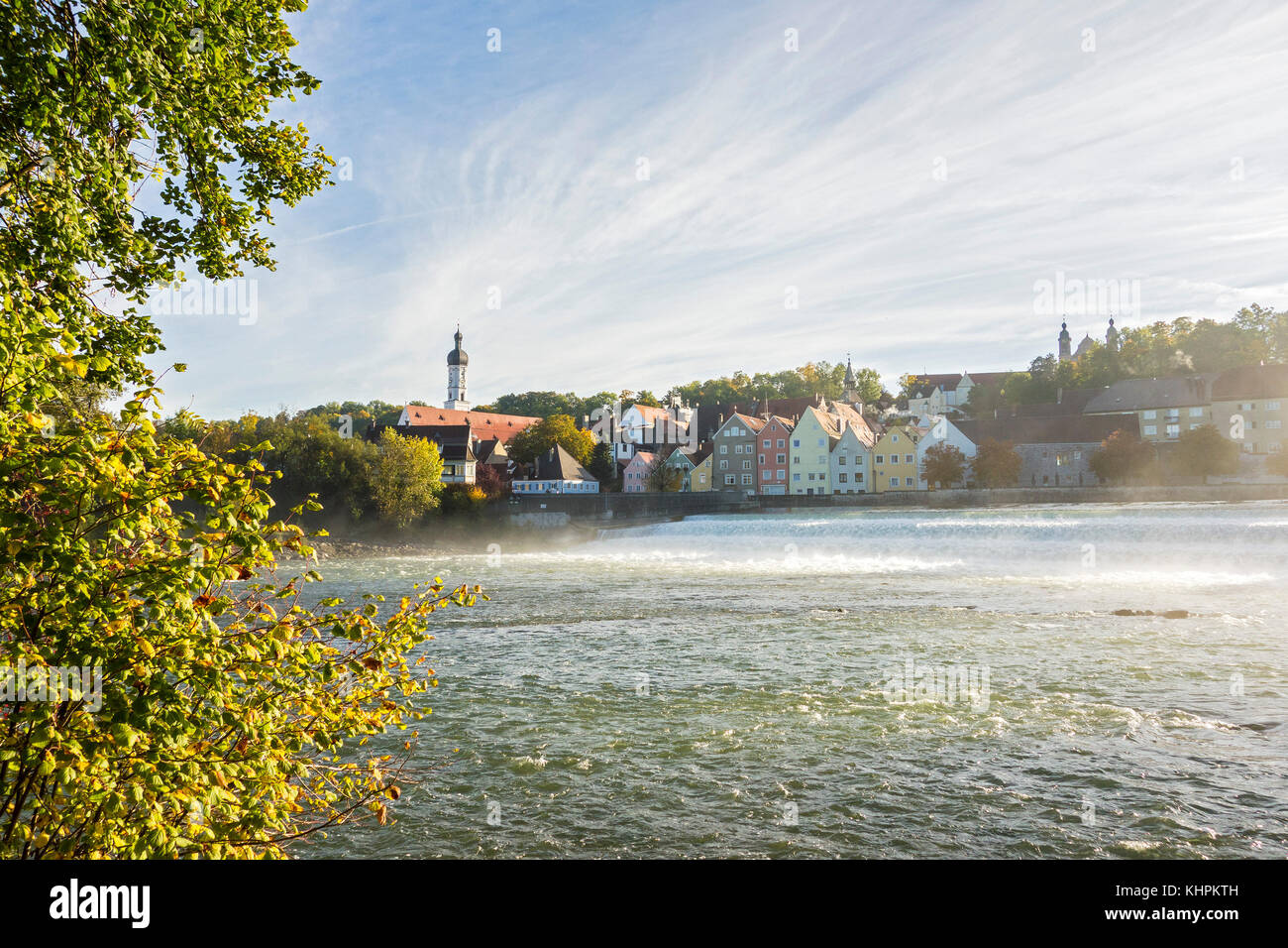 Blick auf Landsberg am Lech, Bavaria, Germany Stock Photo - Alamy