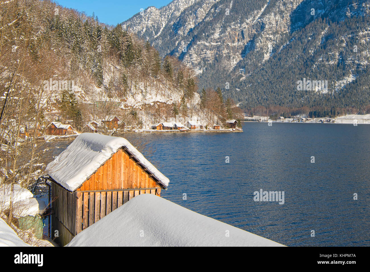 Hallstatt Lake, Austria Stock Photo - Alamy Hallstatt Lake, Austria Stock Photo - Alamy