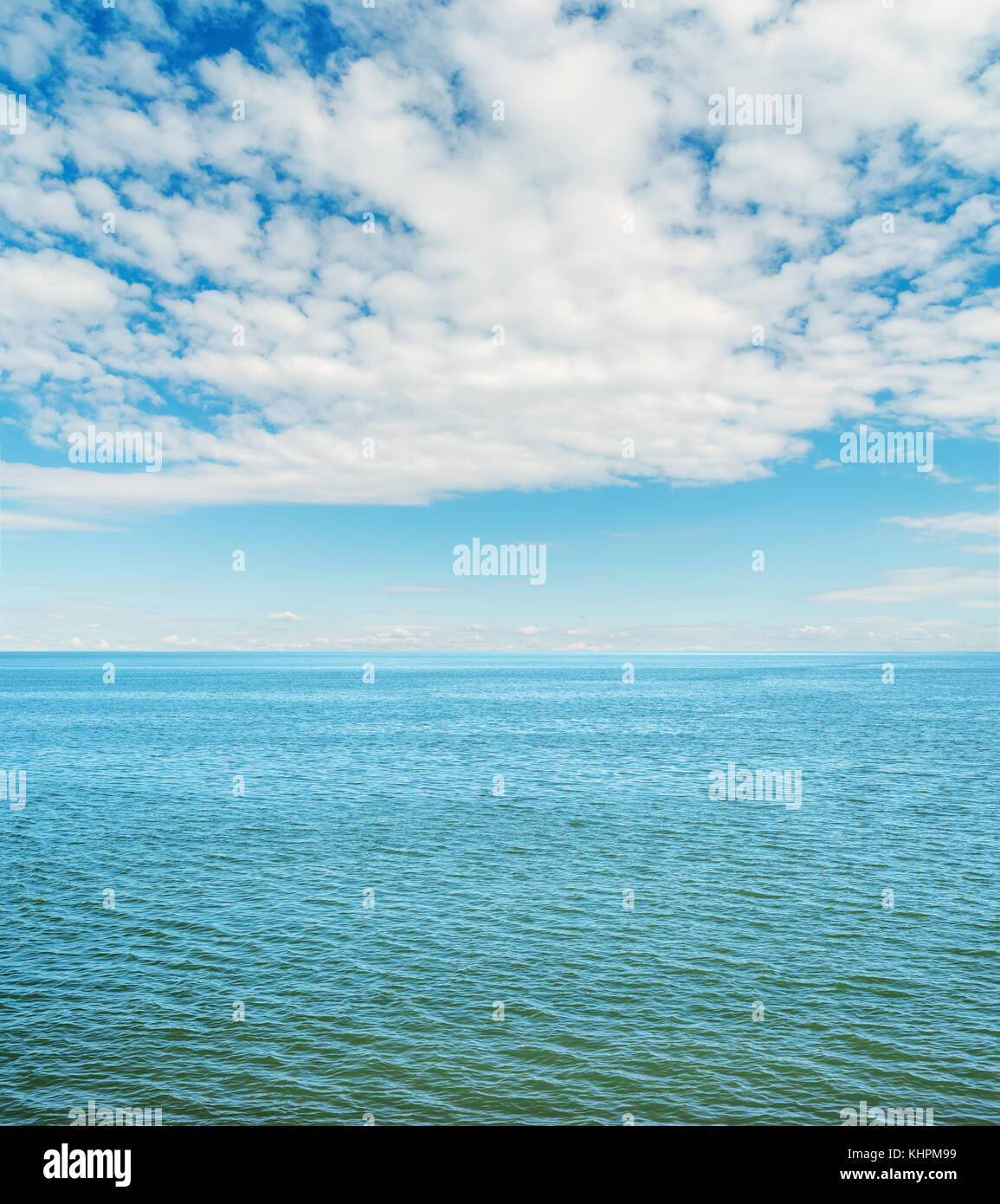 cloudy sky over sea Stock Photo - Alamy