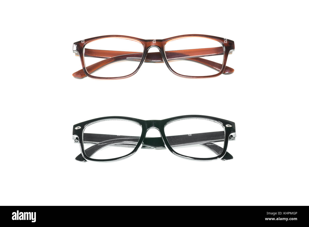 Spectacles isolated on white background. Glasses model. Fashion ...