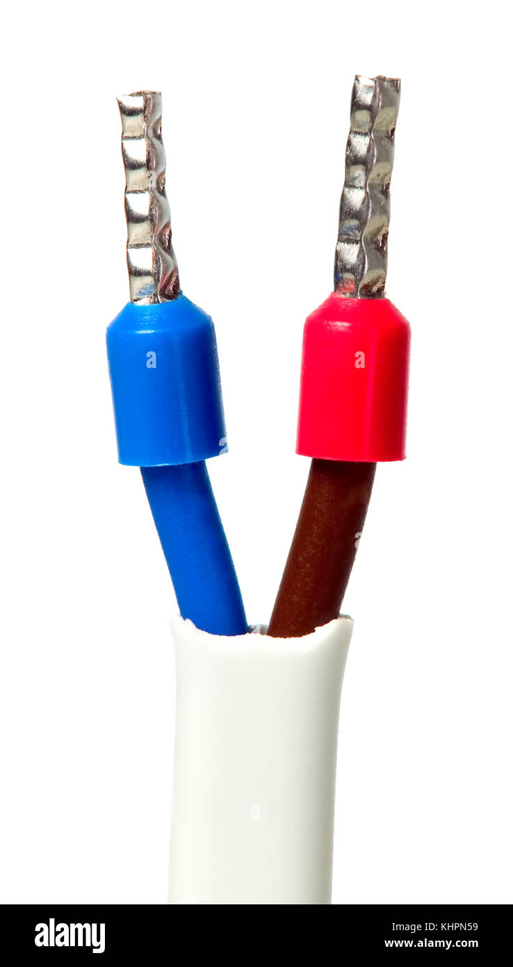 Electric cable isolation wiring circuit and power supply hi-res stock ...