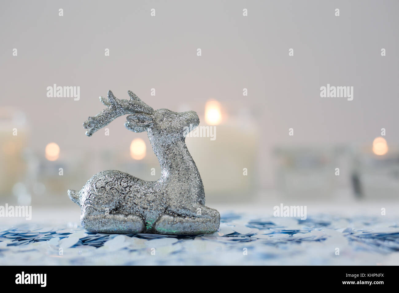 Silver reindeer hi-res stock photography and images - Alamy