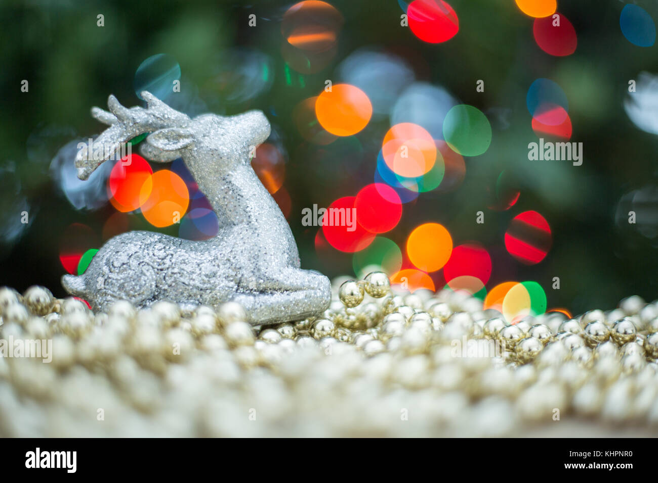 Christmas reindeer background Stock Photo - Alamy