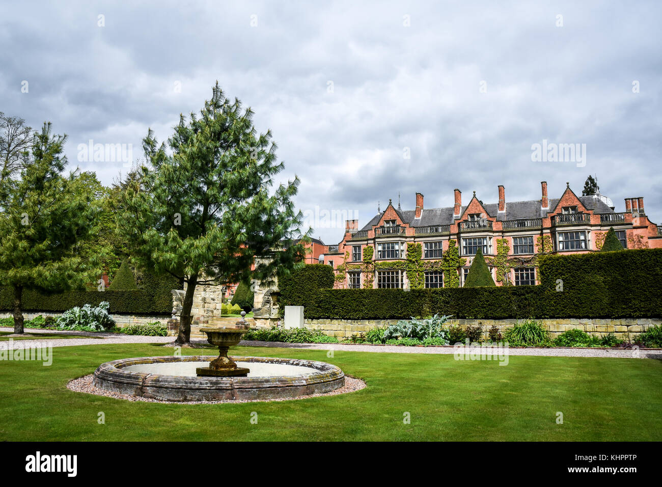 Hoar Cross Hall luxury spa resort, Staffordshire, England, UK Stock ...