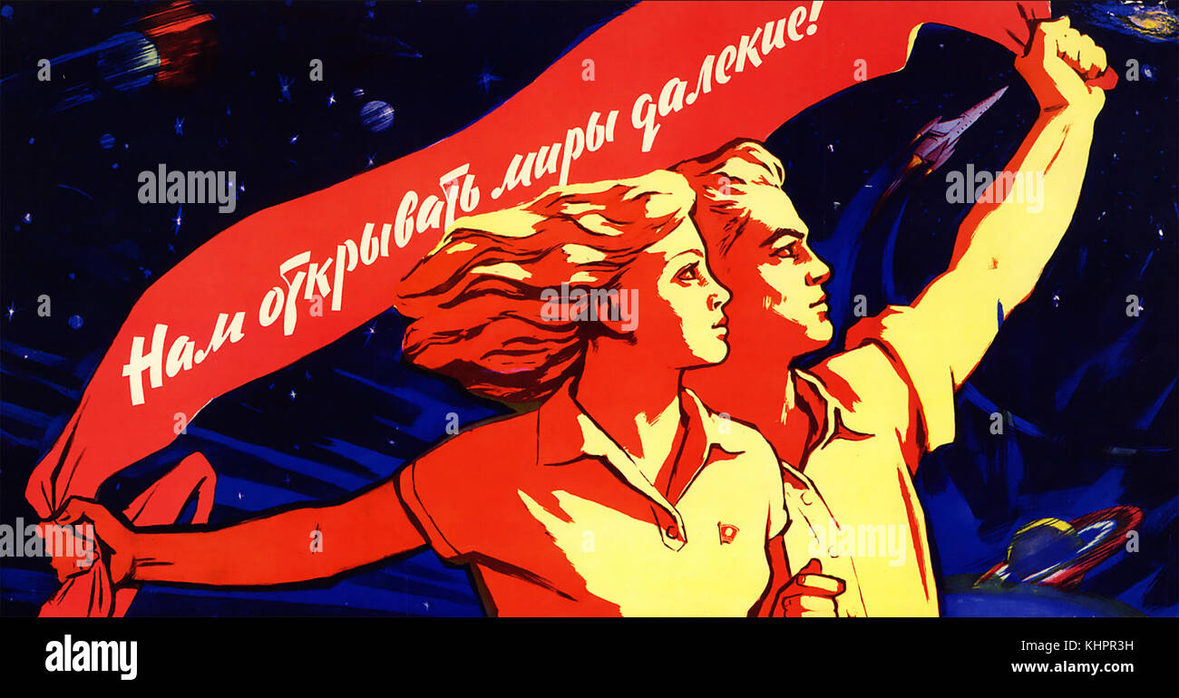 Soviet Space Wallpaper