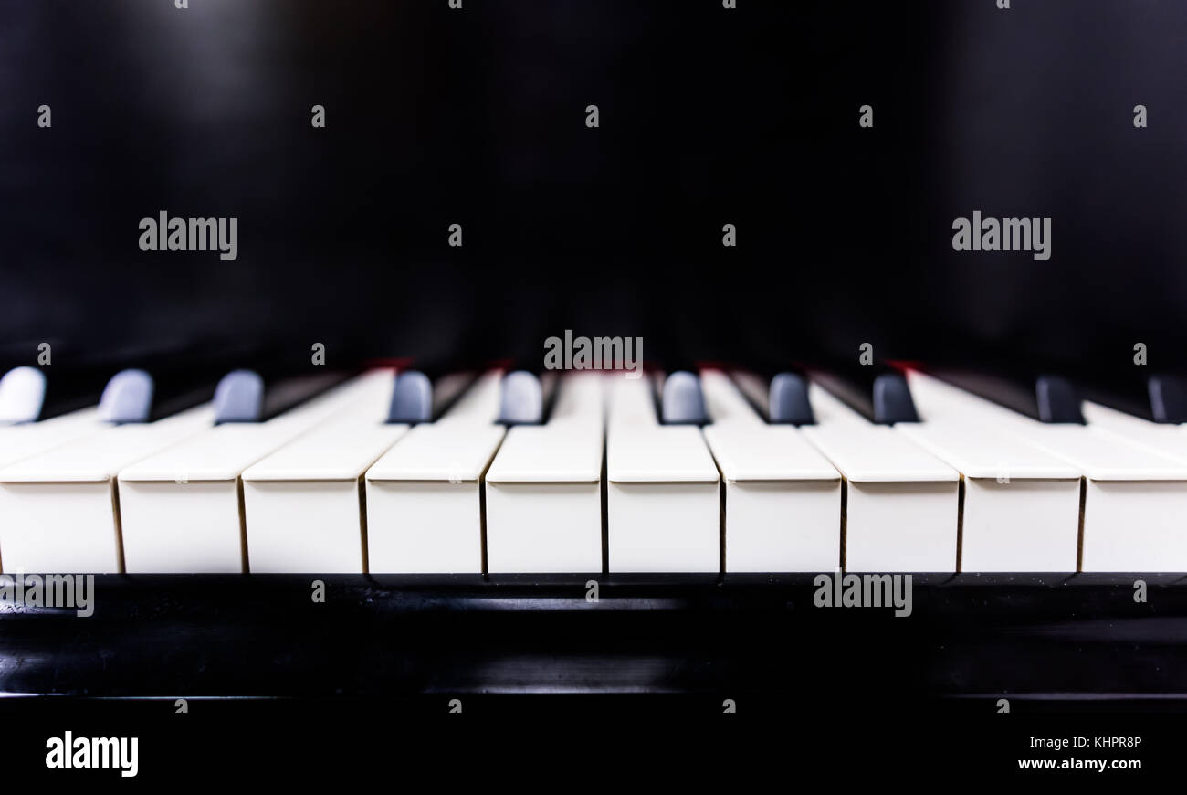 Closeup view piano hi-res stock photography and images - Alamy