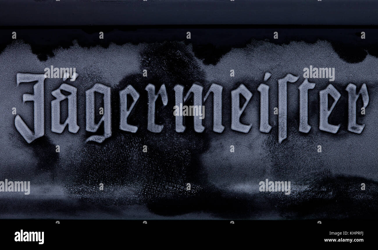 Jagermeister bar sign hi-res stock photography and images - Alamy
