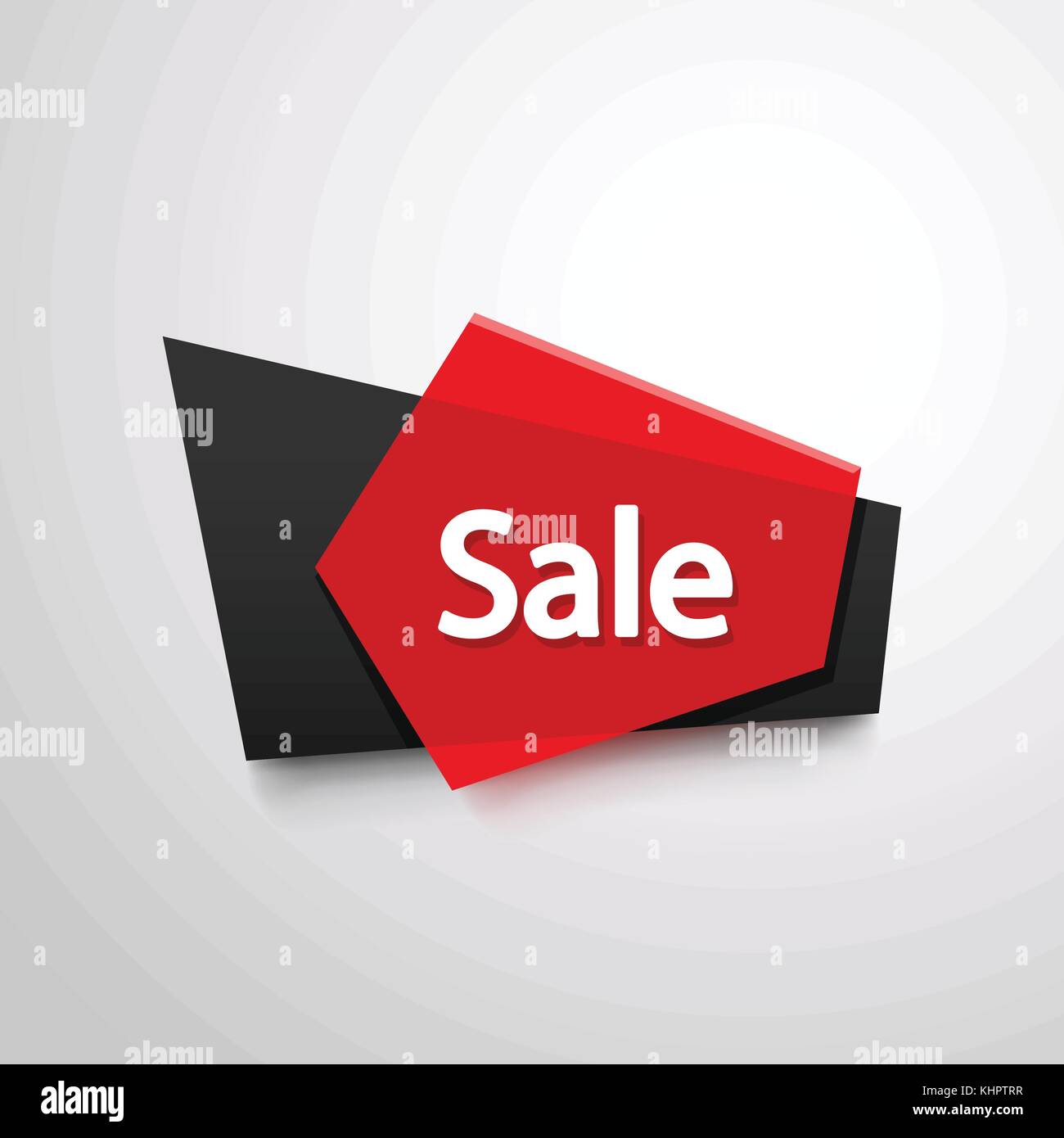 red sale tag banner Stock Vector Image & Art - Alamy