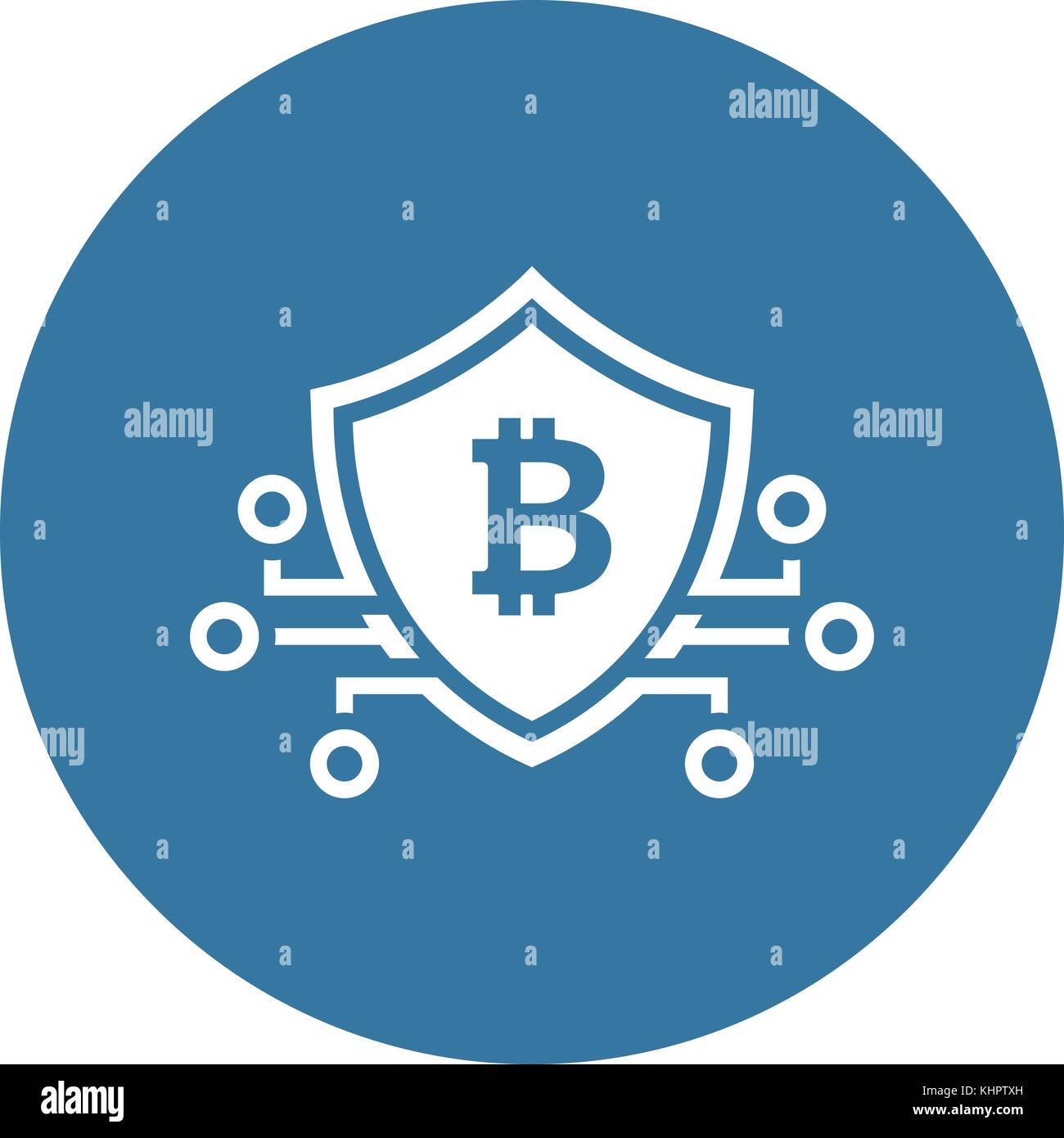 Bitcoin Crypto Currency Icon Stock Vector Image & Art - Alamy