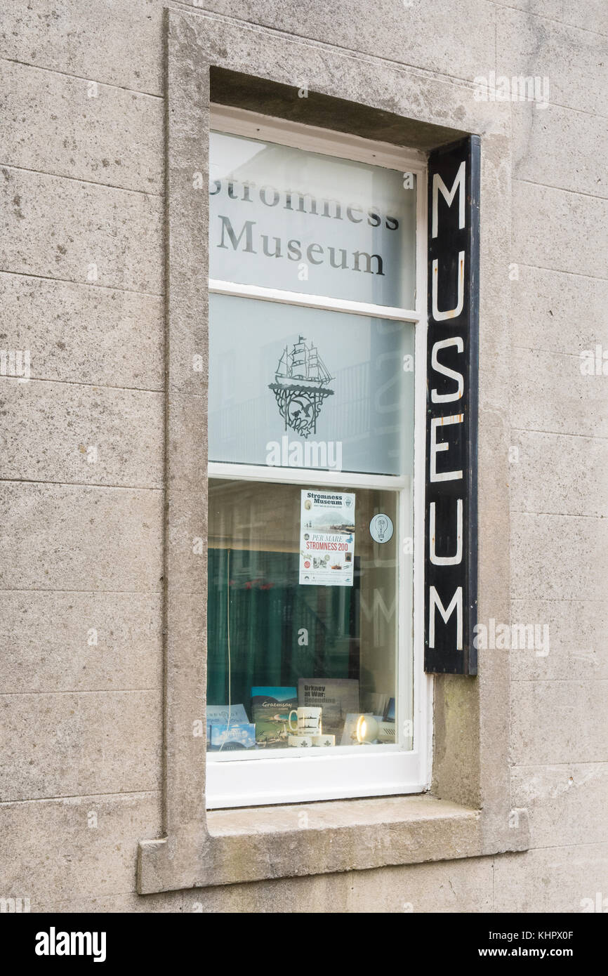 Stromness Museum, Orkney Mainland, Scotland, UK Stock Photo - Alamy