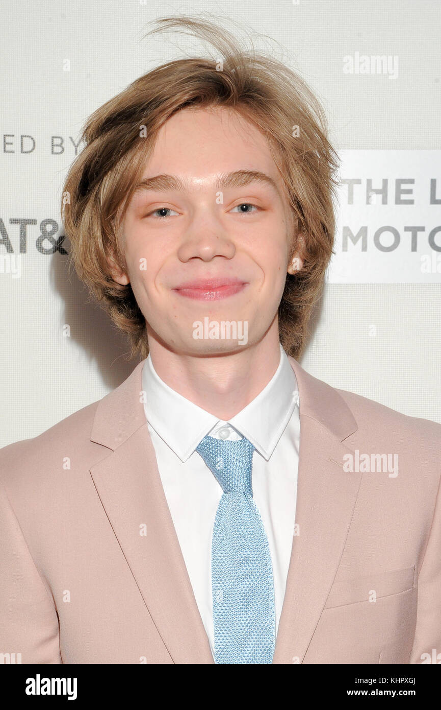 NEW YORK, NY - APRIL 24: Charlie Plummer attends 'The Dinner' Premiere ...