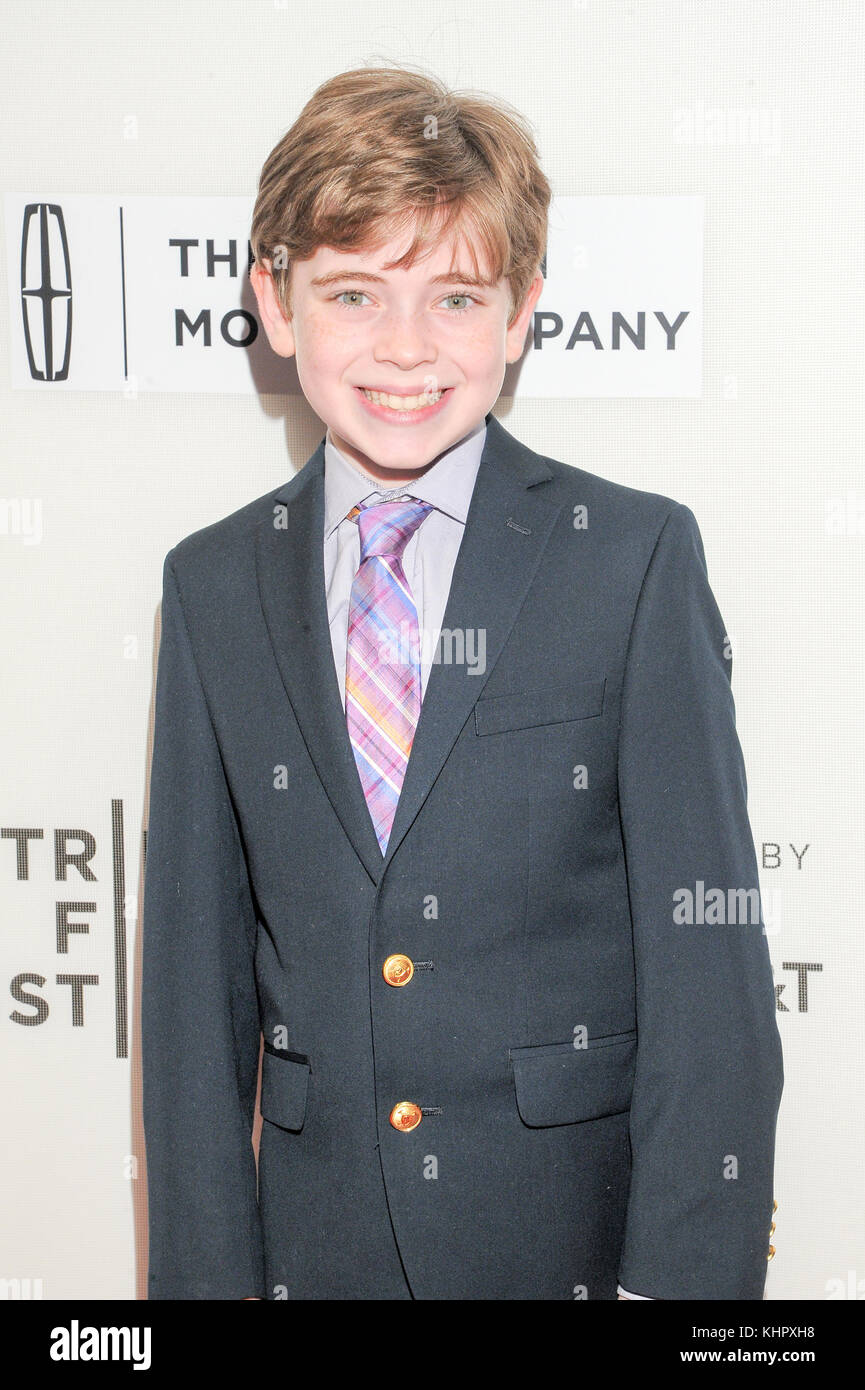 NEW YORK, NY - APRIL 24: Benjamin Snyder attends 'The Dinner' Premiere at BMCC Tribeca PAC on ...