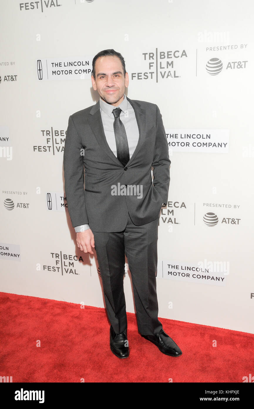 NEW YORK, NY - APRIL 24: Dominic Colon attends 'The Dinner' Premiere at ...
