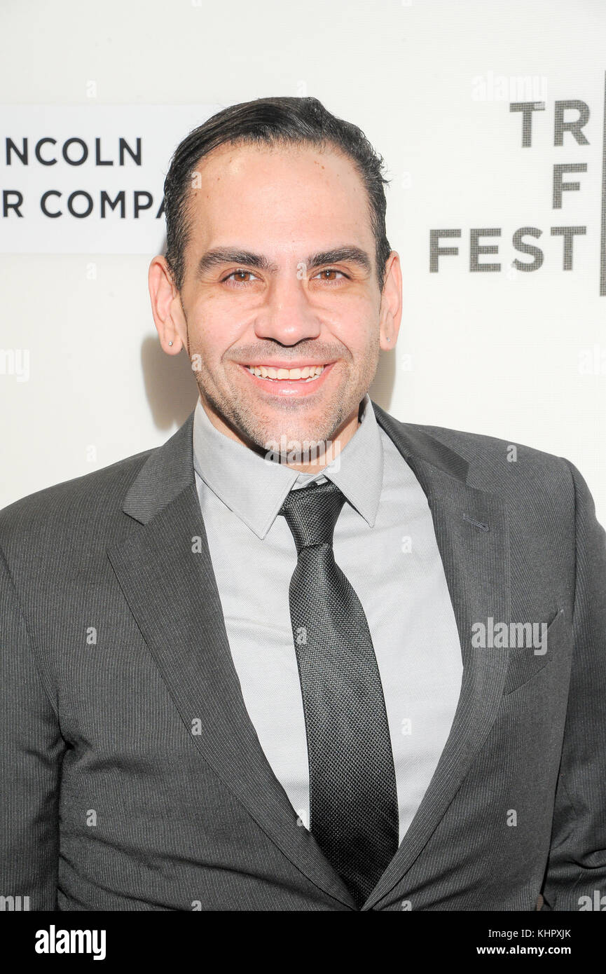 NEW YORK, NY - APRIL 24: Dominic Colon attends 'The Dinner' Premiere at ...