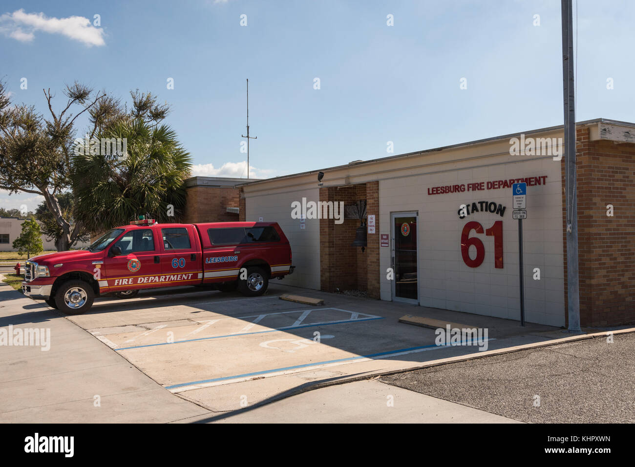 Leesburg Fire Department Station 61 Stock Photo - Alamy