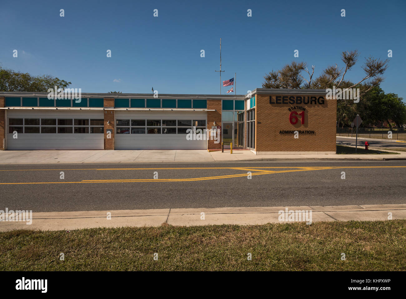 Leesburg Fire Department Station 61 Stock Photo - Alamy