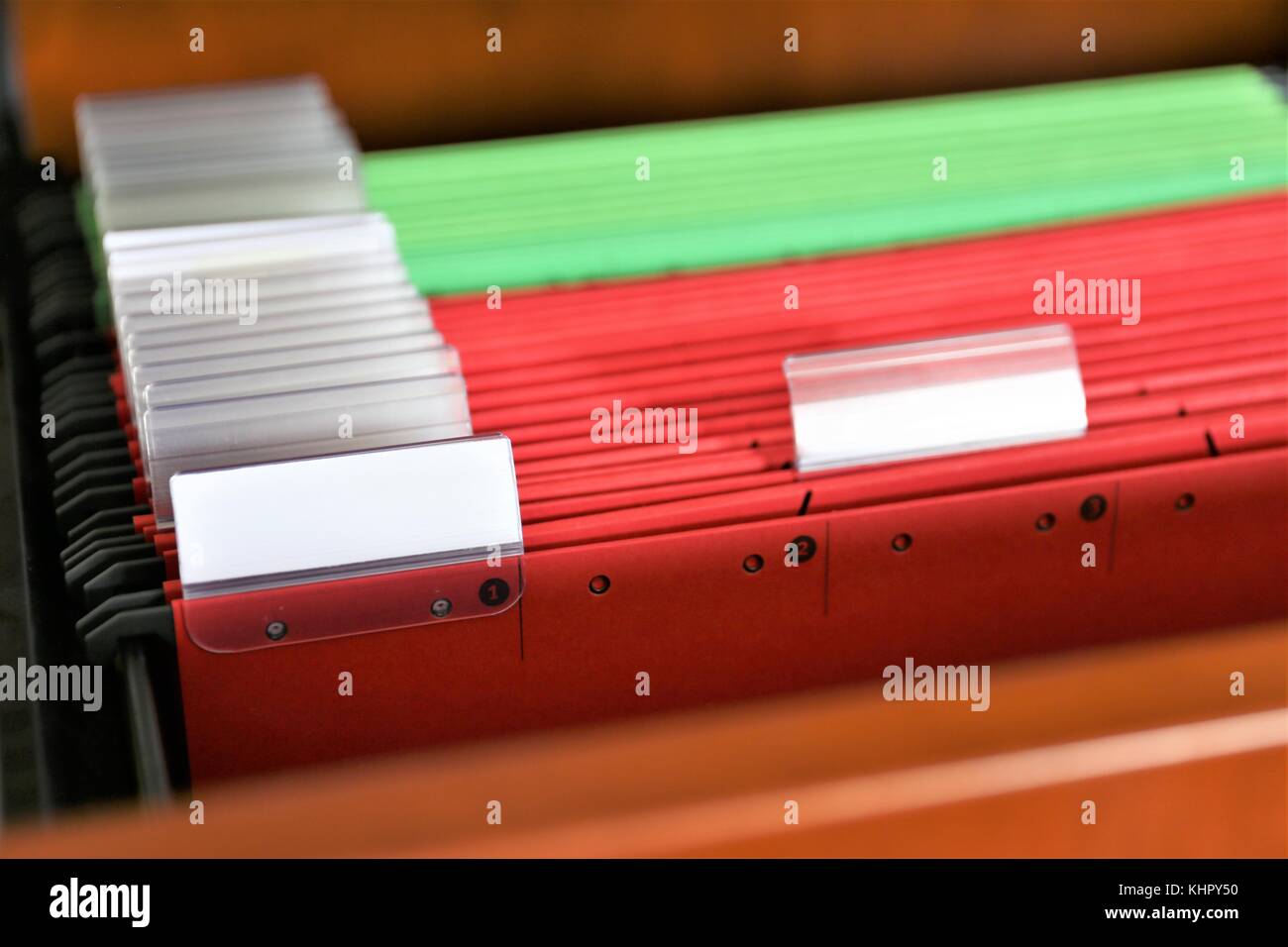 An concept Image of a colorful Register binder with copy space Stock ...