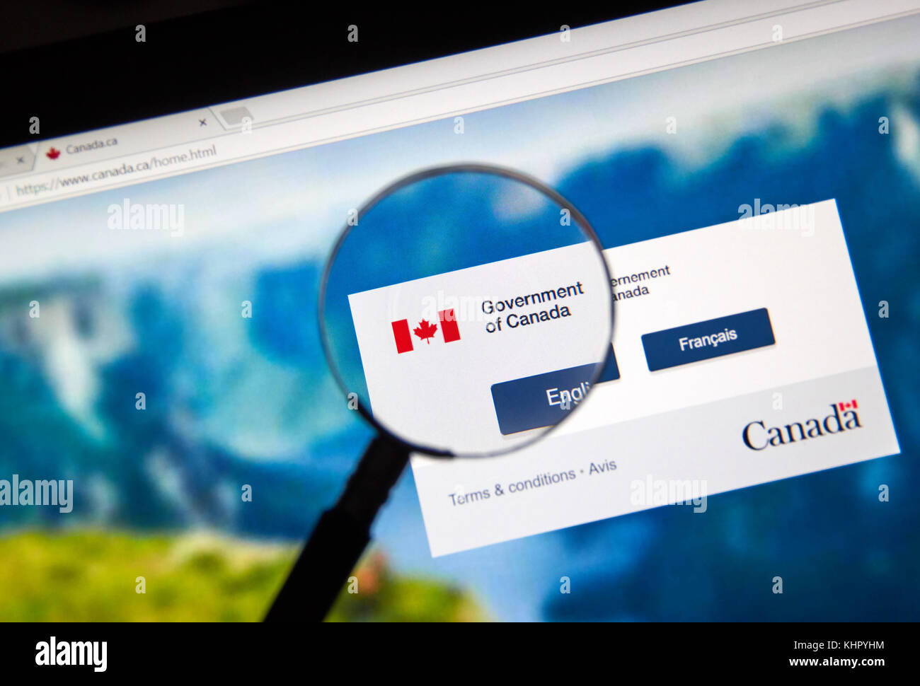 Canada government icon hi-res stock photography and images - Alamy