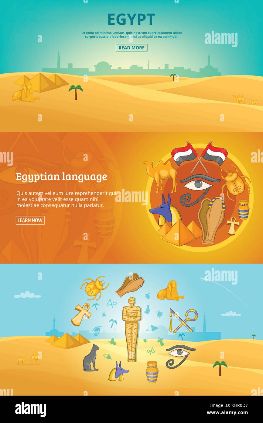Egypt banners Stock Vector Images - Alamy