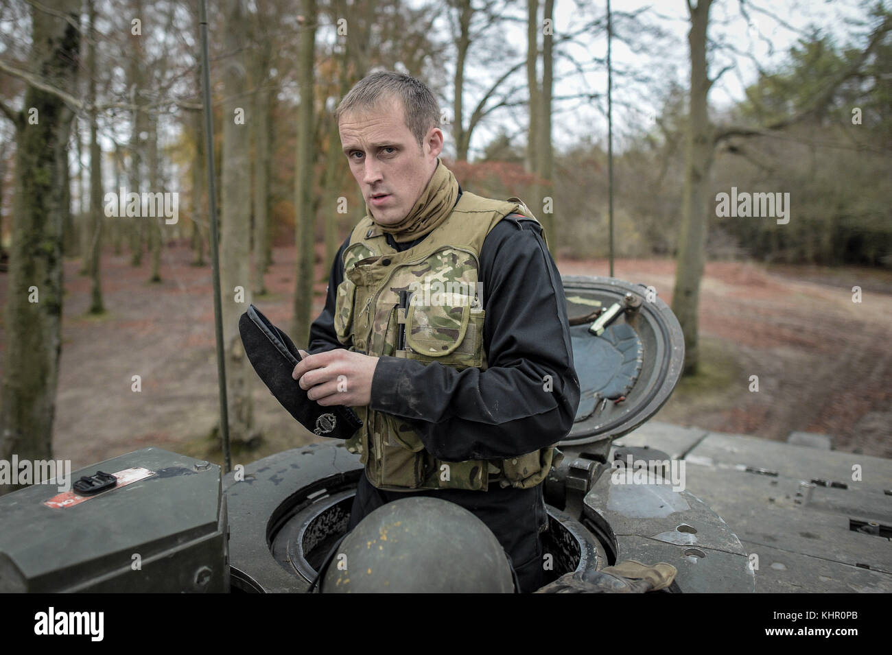 EMBARGOED TO 0001 MONDAY NOVEMBER 20 Challenger II Main Battle Tank ...